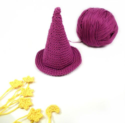 How to Crochet an Amigurumi Wizard! - Shiny Happy World