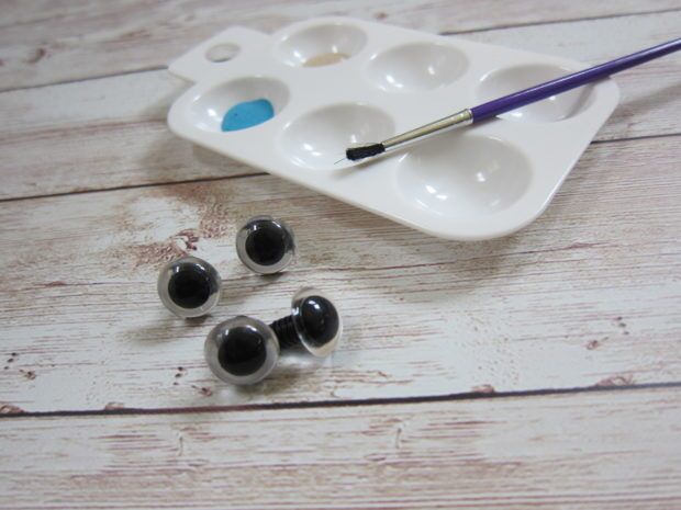 How to Paint Your Own Craft Eyes - Shiny Happy World
