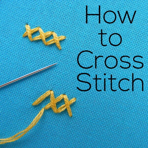 How to Cross Stitch – video - Shiny Happy World