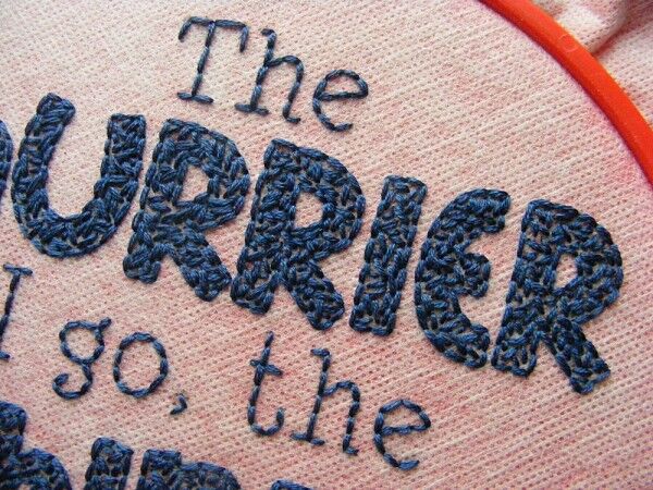 How to Seed Stitch – embroidery video - Shiny Happy World