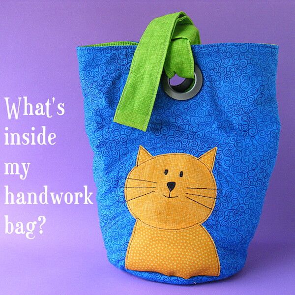 What’s Inside My Handwork Bag? - Shiny Happy World