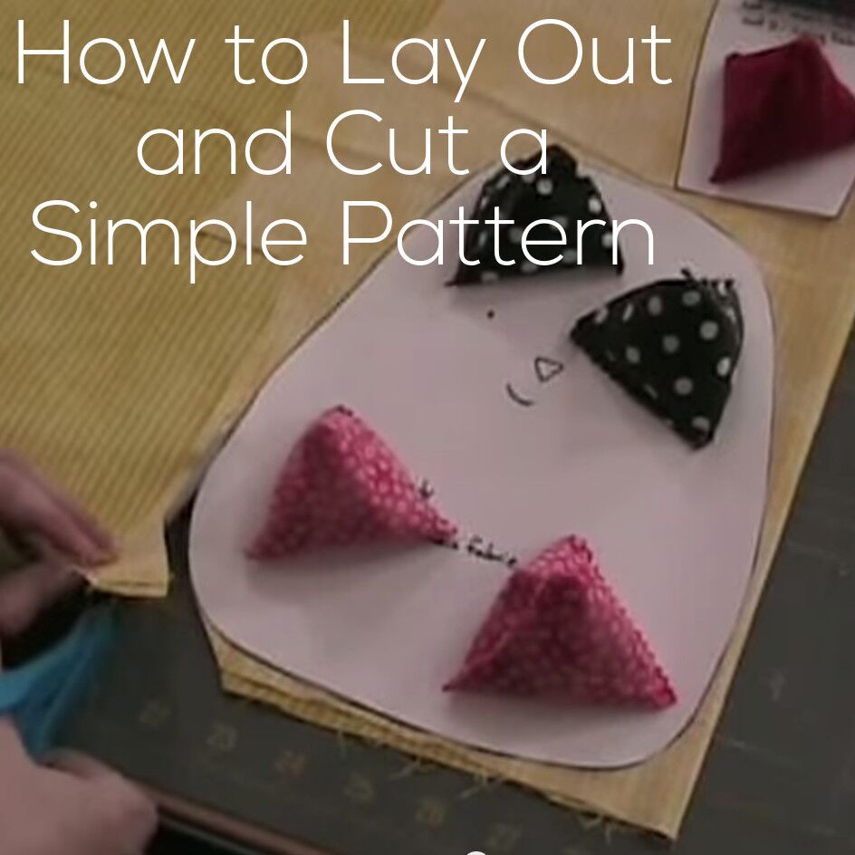 Pattern Cutting Basics – video - Shiny Happy World