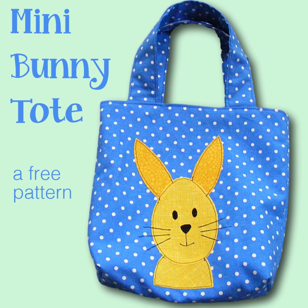 Mini Tote – Free Sewing Pattern PDF - Shiny Happy World