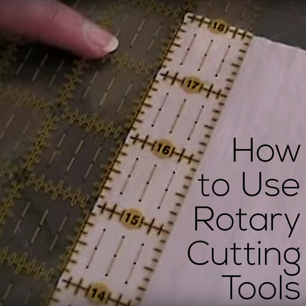 Rotary Cutting – How to Square Up Your Fabric and Cut Strips - Shiny ...