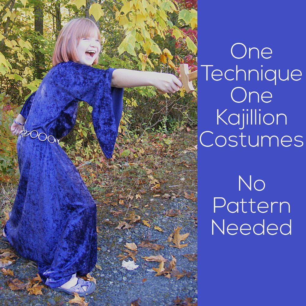 One Technique – A Kajillion Costumes – No Pattern Needed – video ...