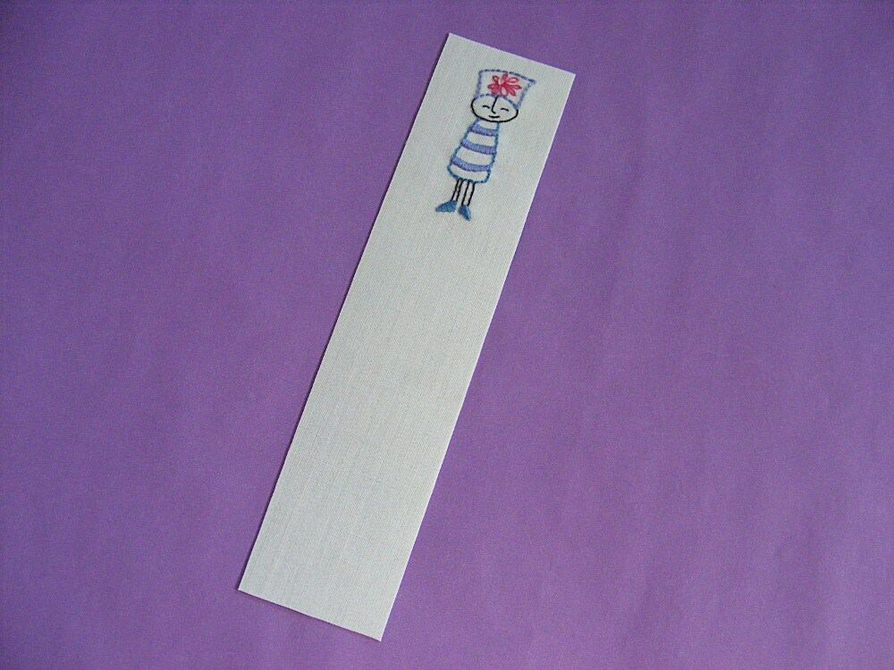 How to Make a Fabric Bookmark - Shiny Happy World