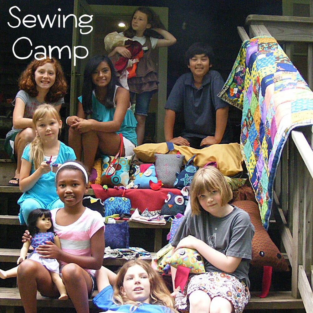 Sewing Camp Awesomeness - Shiny Happy World