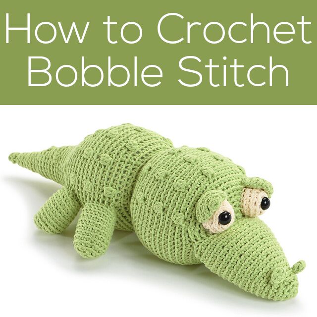 Looking for a great textured stitch? Bobble stitch tutorial! - Shiny ...