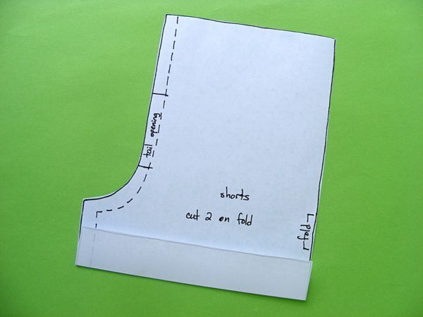 How to Make Denim Shorts for The Dress Up Bunch - Shiny Happy World