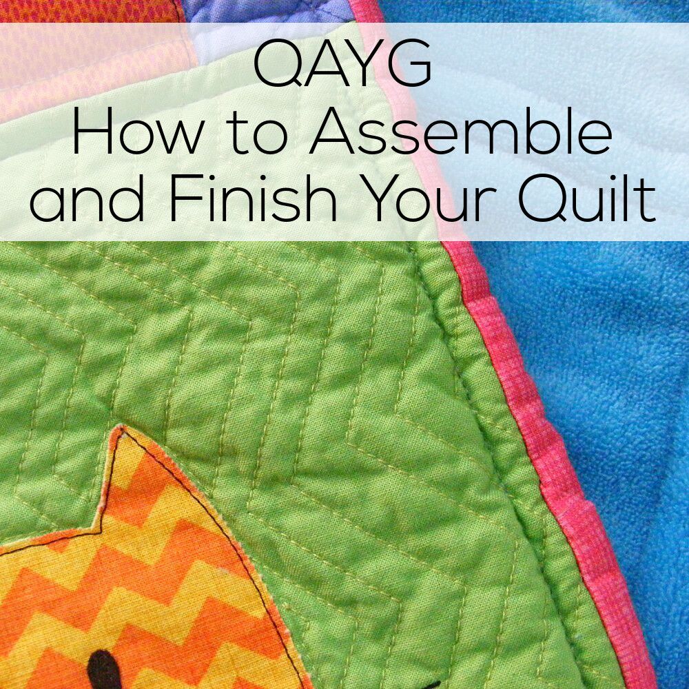 Video – Quilt As You Go #3 – Finishing Your Quilt - Shiny Happy World