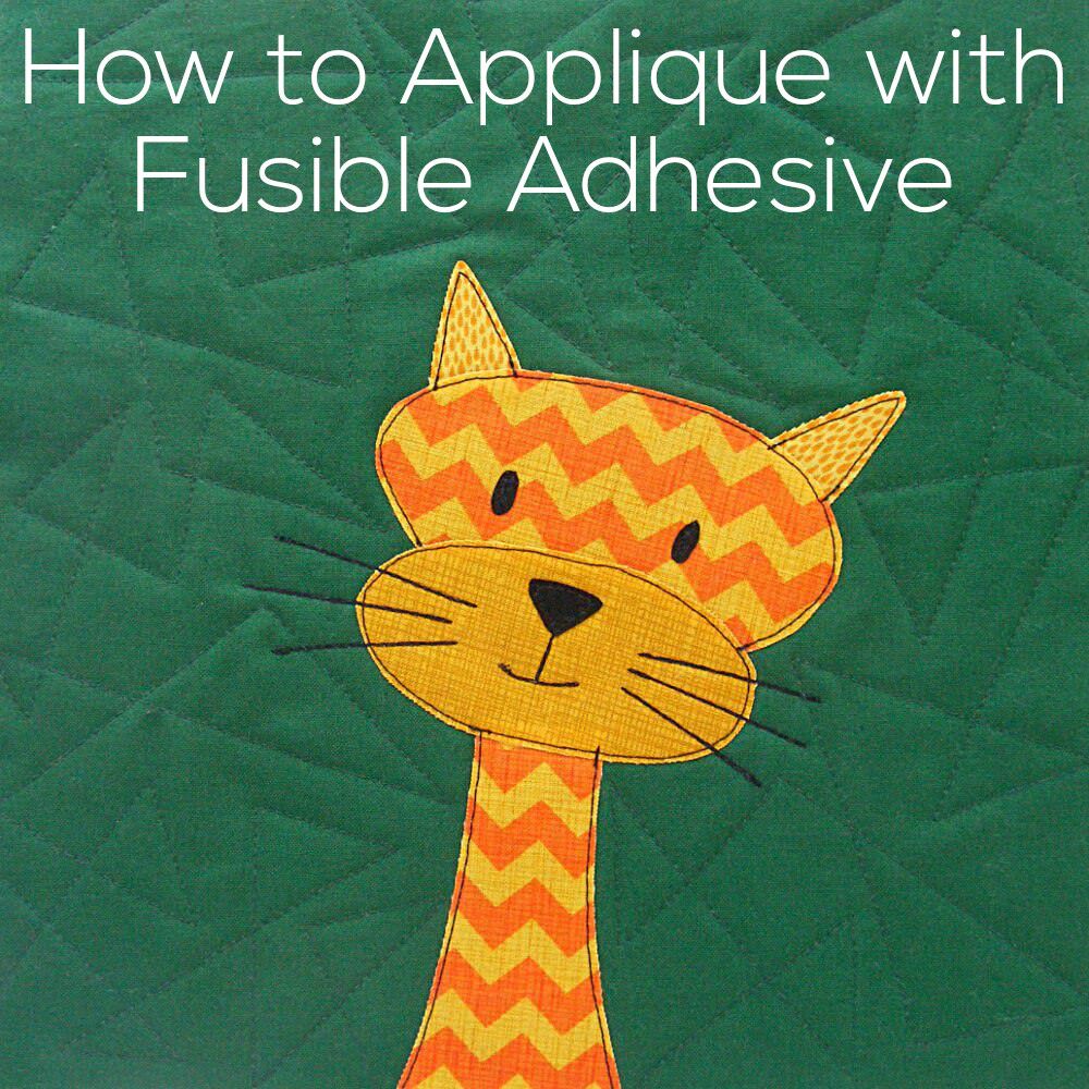 How to Do Fusible Applique – all the details - Shiny Happy World