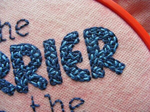 How to Seed Stitch – embroidery video - Shiny Happy World