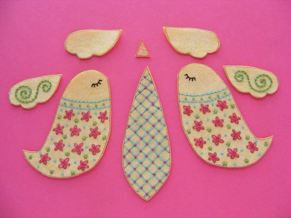 Free Felt Bird Pattern – Meet Petal - Shiny Happy World