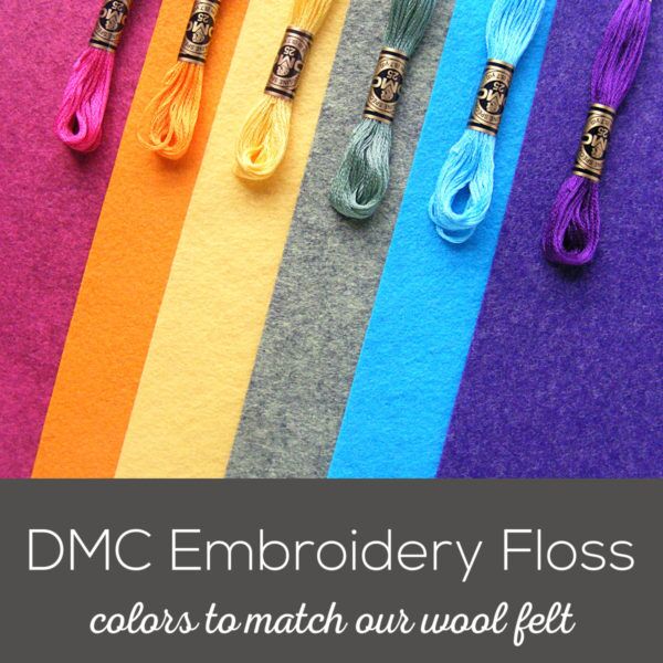 The Perfect Match – just the right color thread for your felt ...