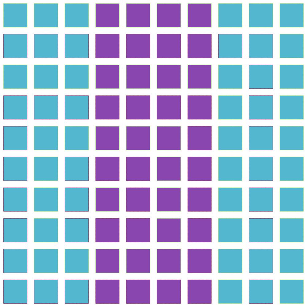 Block 11 in the Controlled Chaos Scrappy Quilt-Along - Shiny Happy World