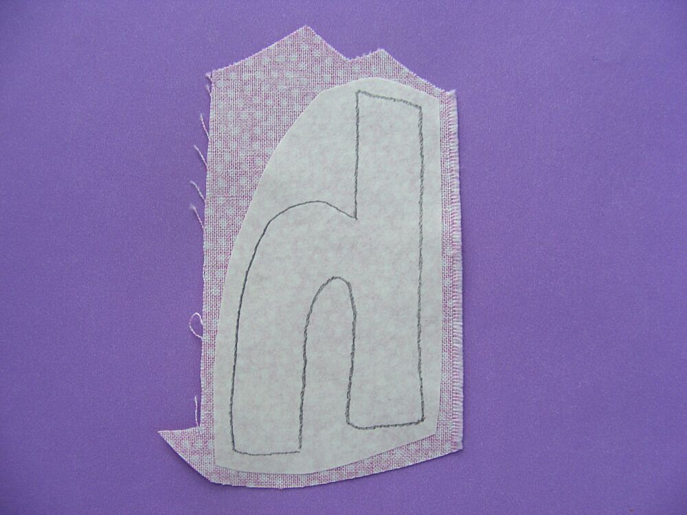 Free Applique Alphabet Pattern - Shiny Happy World
