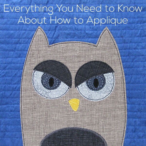 Everything You Need to Know About How to Applique - Shiny Happy World
