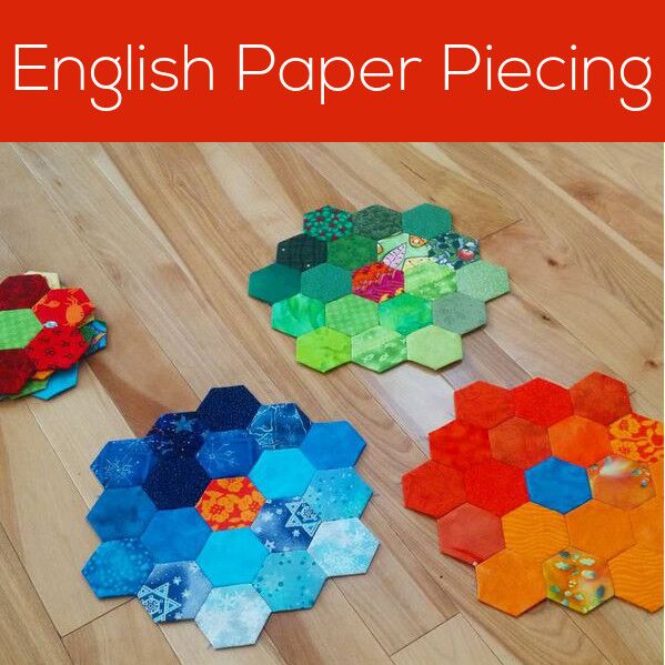 Video Tutorial: English Paper Piecing - Shiny Happy World