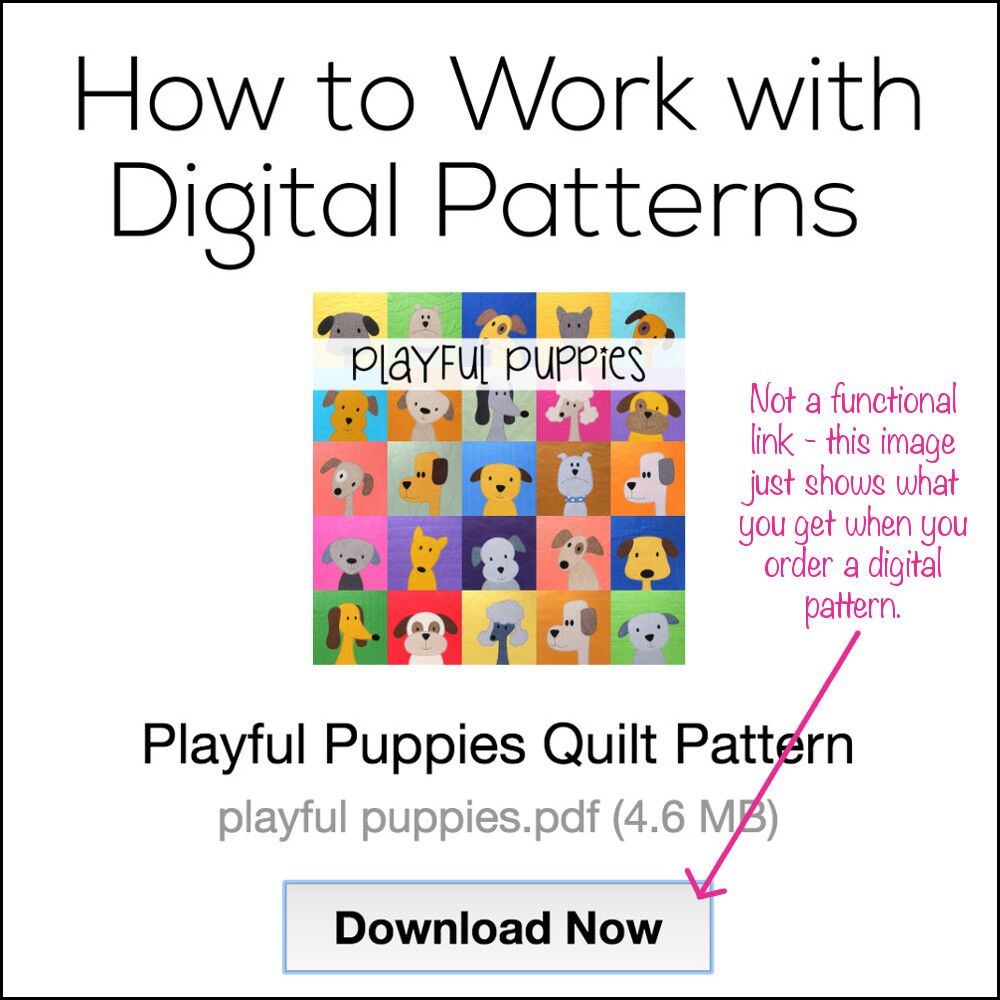 Best Practices for Working with Digital Patterns - Shiny Happy World