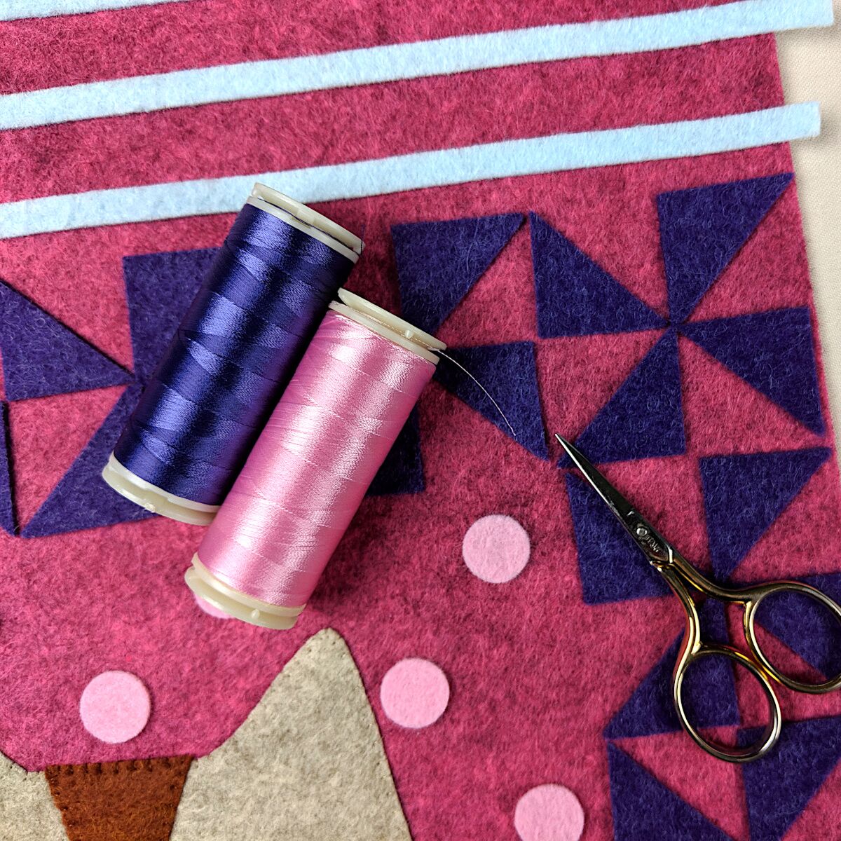 Make a Fancy Felt Frame – free tutorial - Shiny Happy World