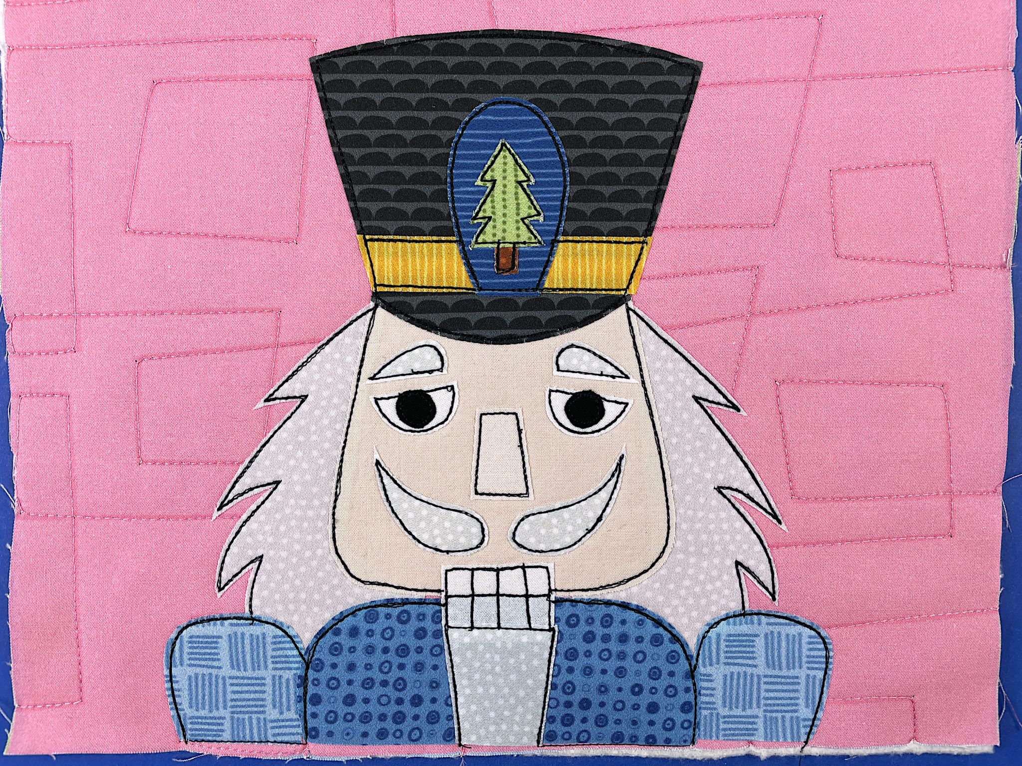 Free Nutcracker Applique Pattern - Shiny Happy World