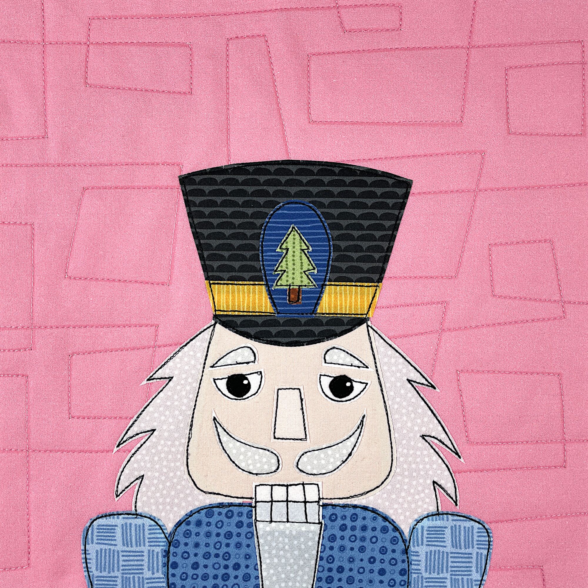Free Nutcracker Applique Pattern - Shiny Happy World