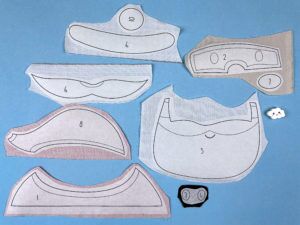 Free Santa Applique Pattern - Shiny Happy World