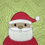 Free Santa Applique Pattern - Shiny Happy World