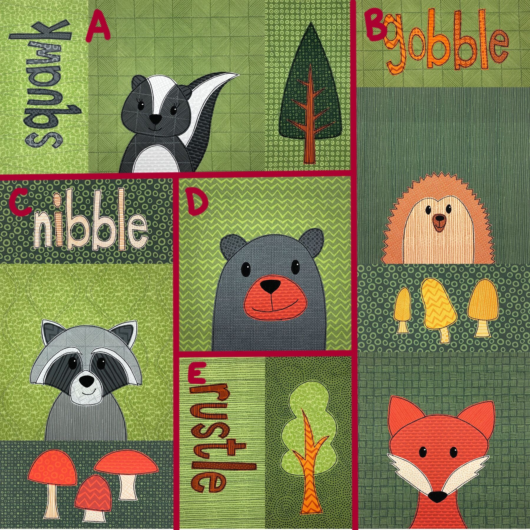 How to Make a Quilt with an Alternate Grid - Shiny Happy World