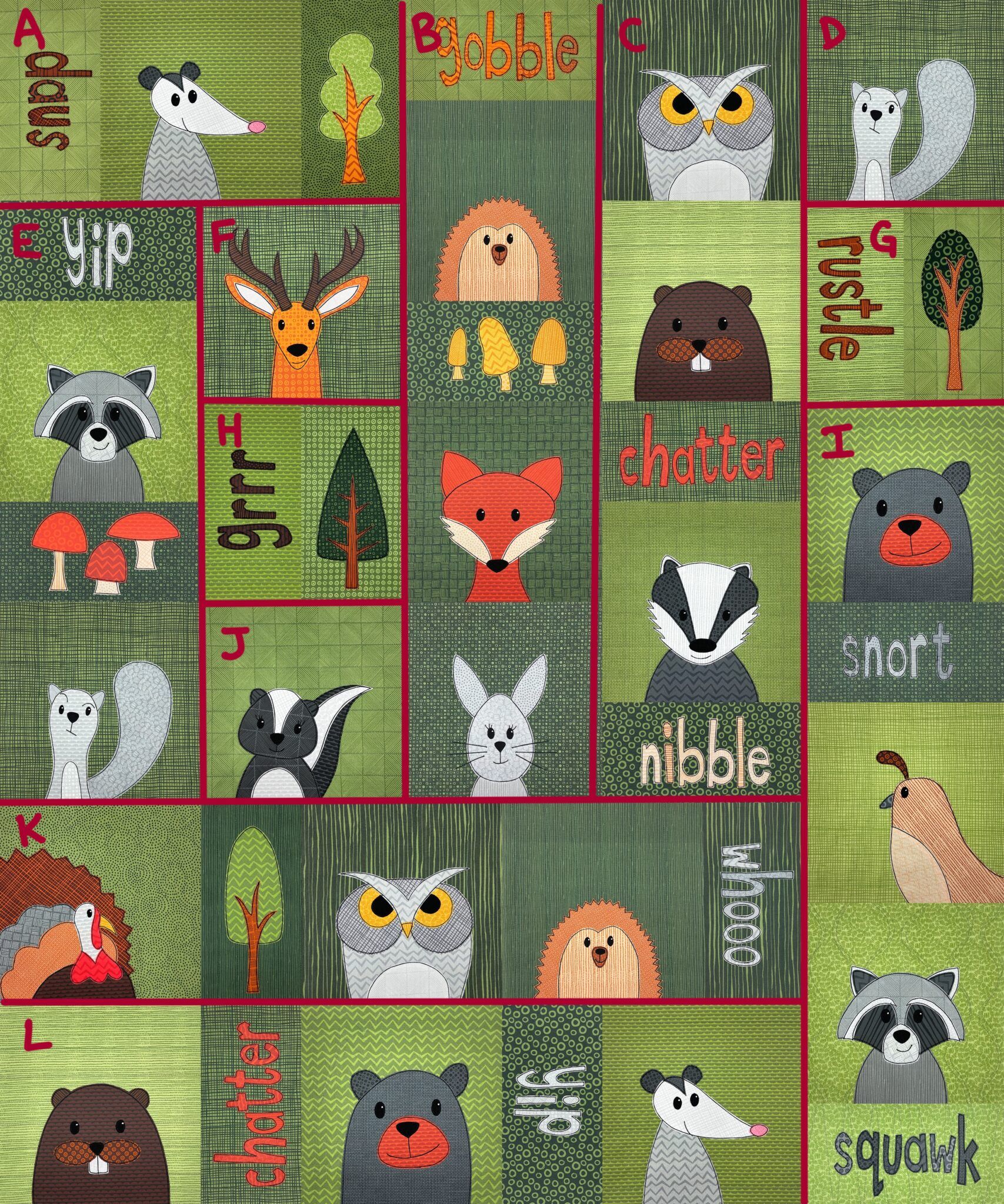 How to Make a Quilt with an Alternate Grid - Shiny Happy World
