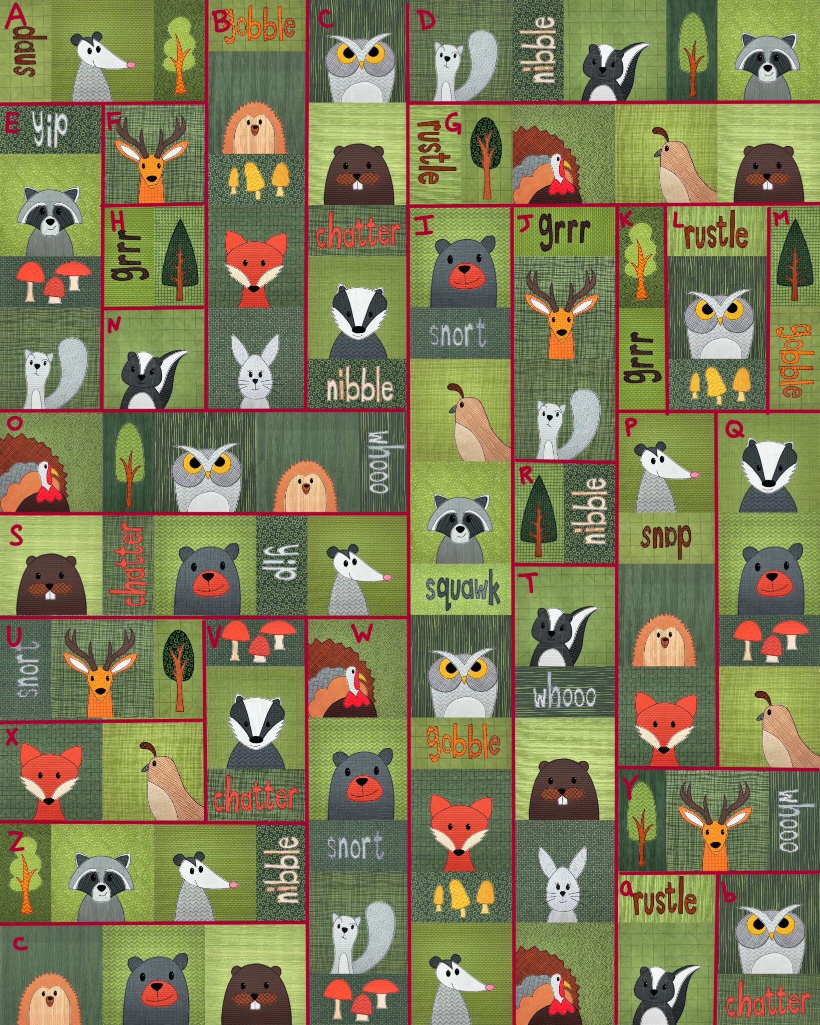 How to Make a Quilt with an Alternate Grid - Shiny Happy World