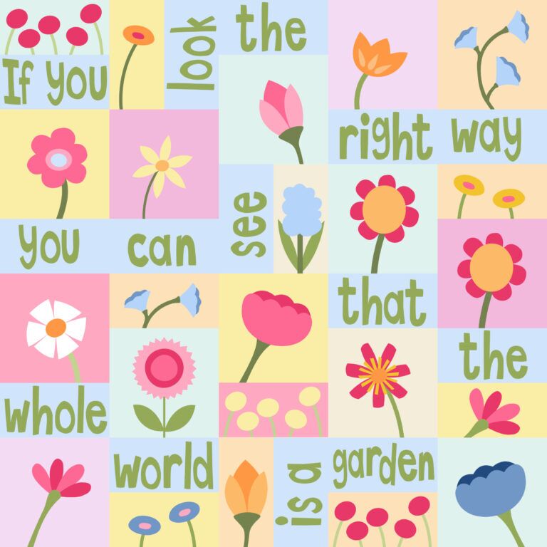 How to Make a Quilt with an Alternate Grid - Shiny Happy World